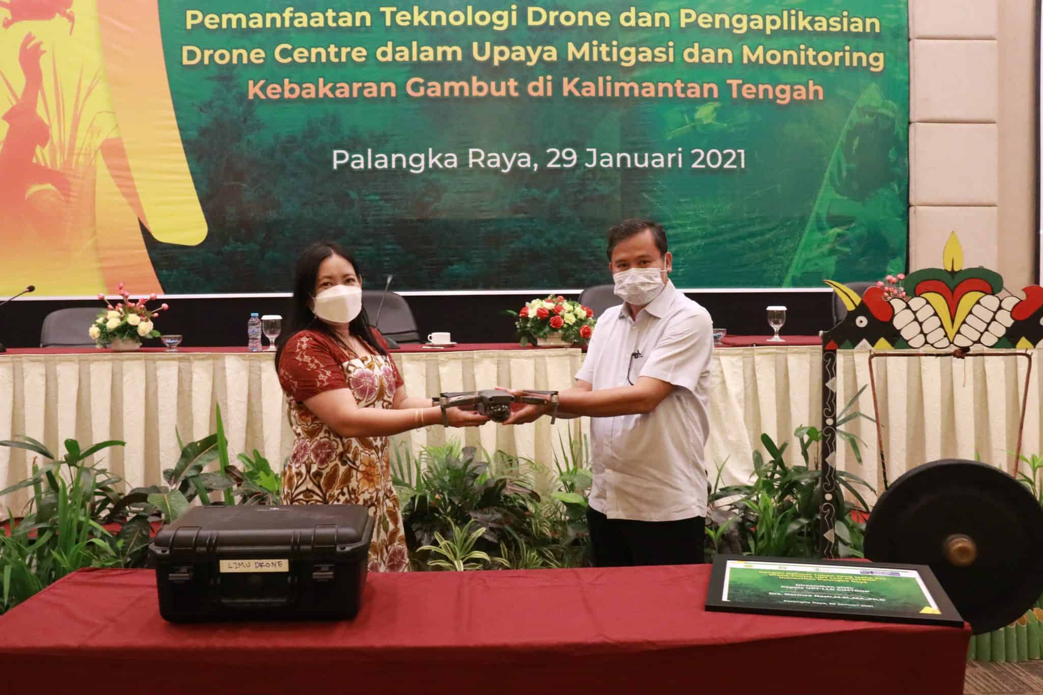 Drone Center Launching - Borneo Nature Foundation